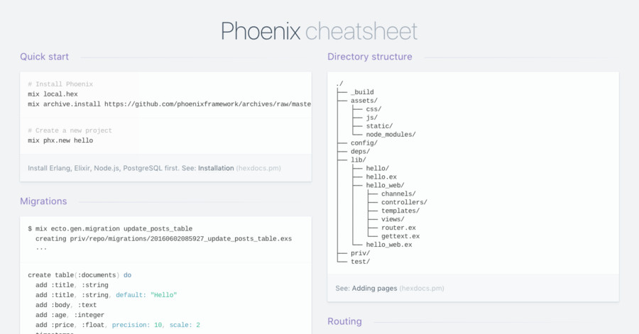 Phoenix cheatsheet